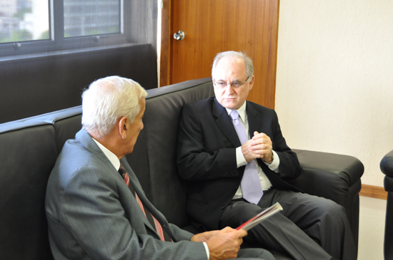 Presidente recebe visita de Germano Bonow | Portal TRT4