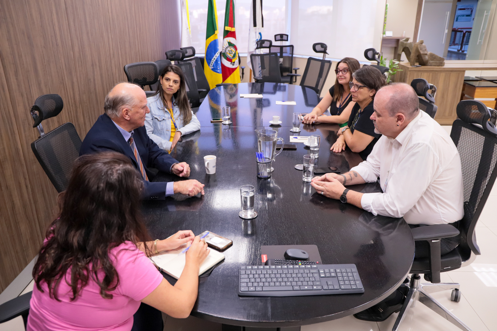 Presidente Martins Costa recebe diretoria do Coditra | Portal TRT4
