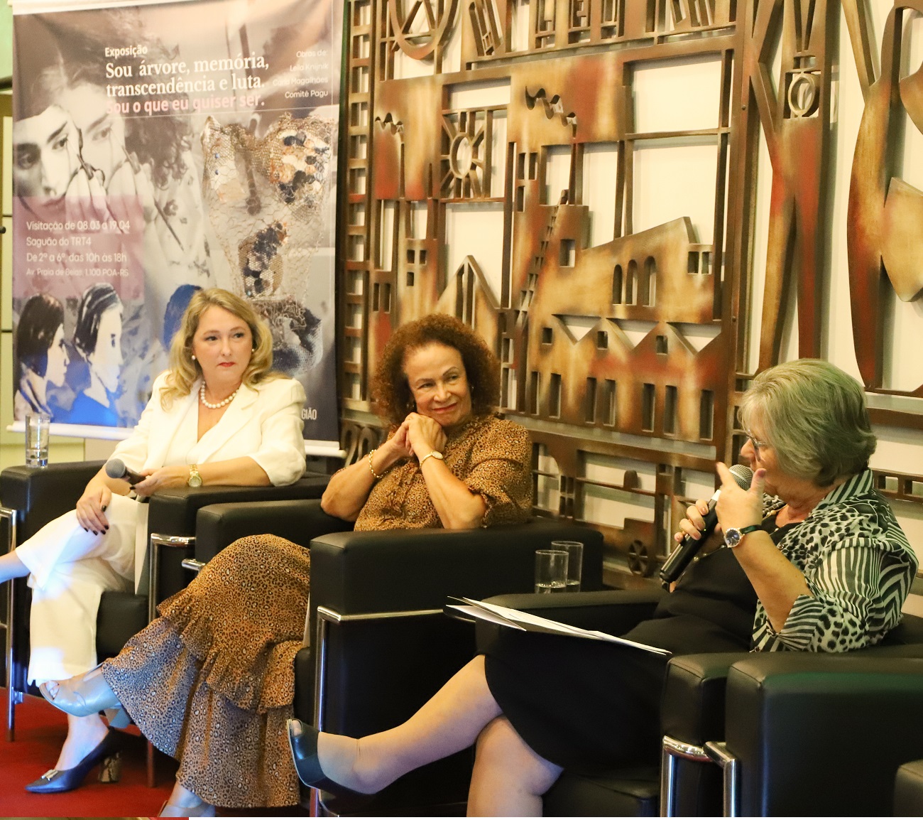 Roda de conversa do TRT-4 aborda papel das mulheres na sociedade | Portal TRT4